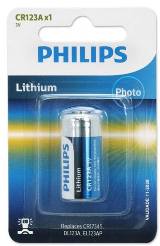 Pin Philips CR123A (1 viên 3V) | Chính hãng | Phong Vũ